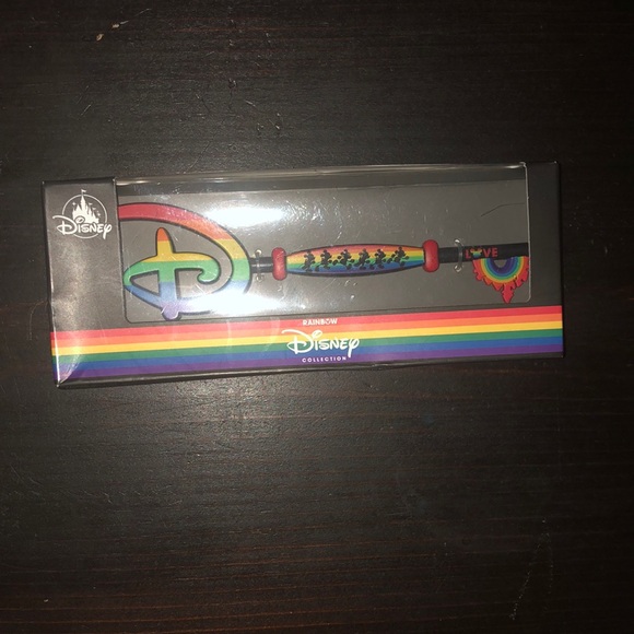 Disney | Accents | Nib Disney Rainbow Collection Disney D Key With ...